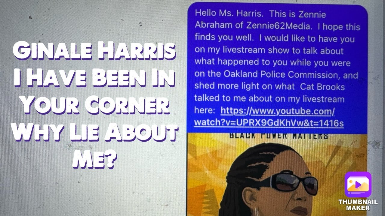 Oakland CM Ken Houston Obscene Gesture Brings Ginale Harris Attack Of ...