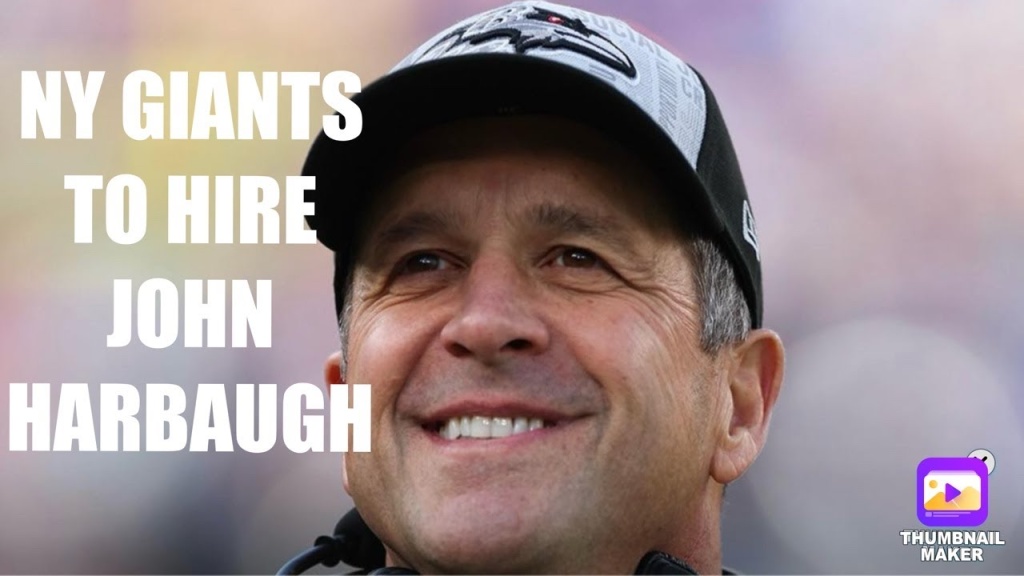 John Harbaugh NY Giants New Head Coach According To Adam Schefter ...