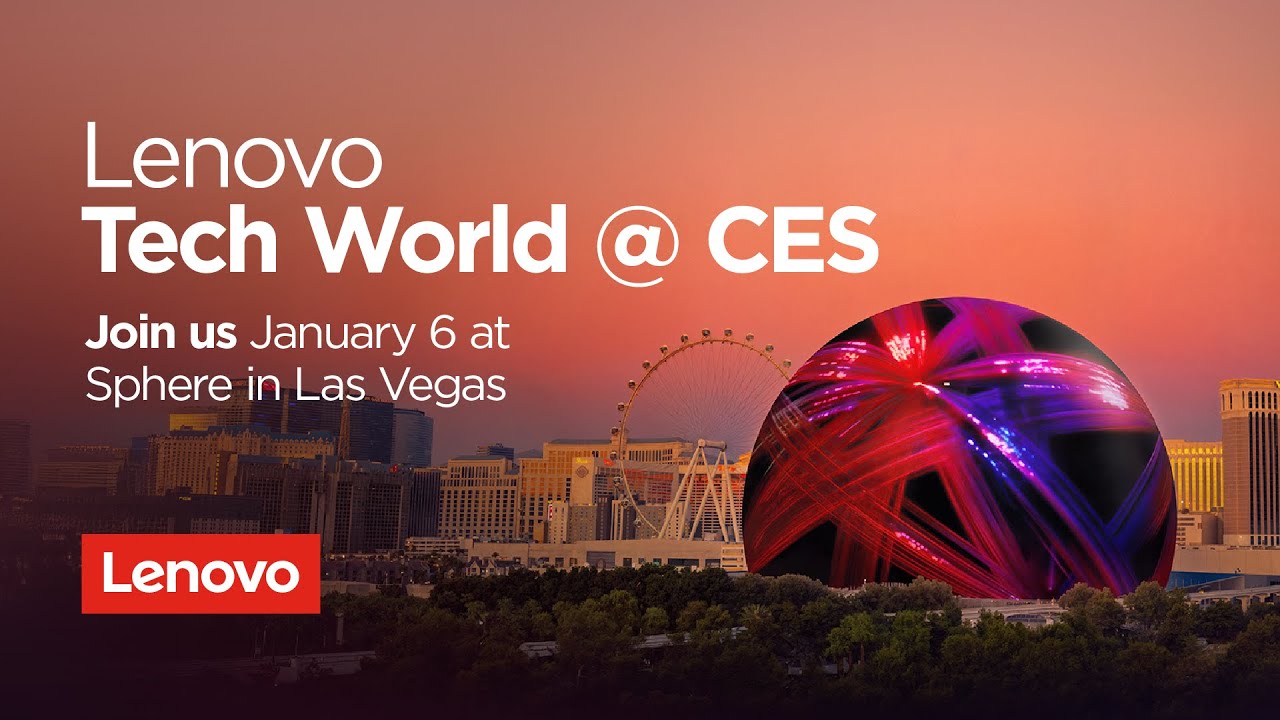 Lenovo Tech World @ CES 2026 | Live From Sphere
