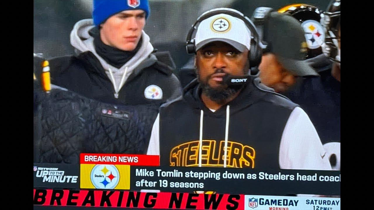 Mike Tomlin Steps Down As Steelers Head Coach Shocking News After Loss ...