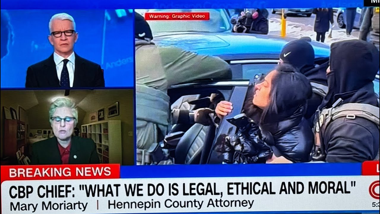 On CNN Minnesota Lawyer Mary Moriarty Says ICE Agents Will Arrest You ...